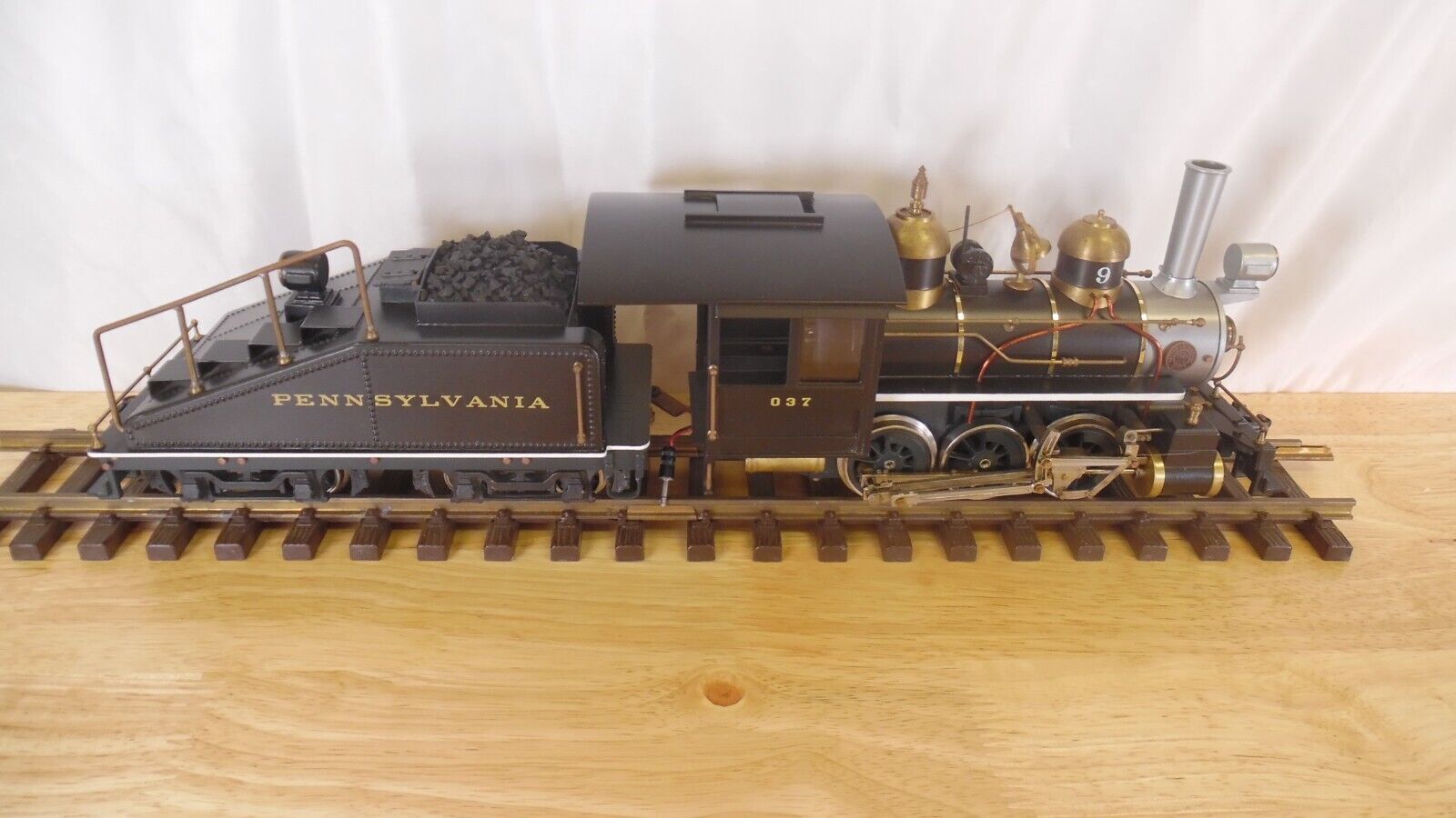 Delton Products 2233 -0-6-0 Brass G scale Steam Engine -One of A Kind