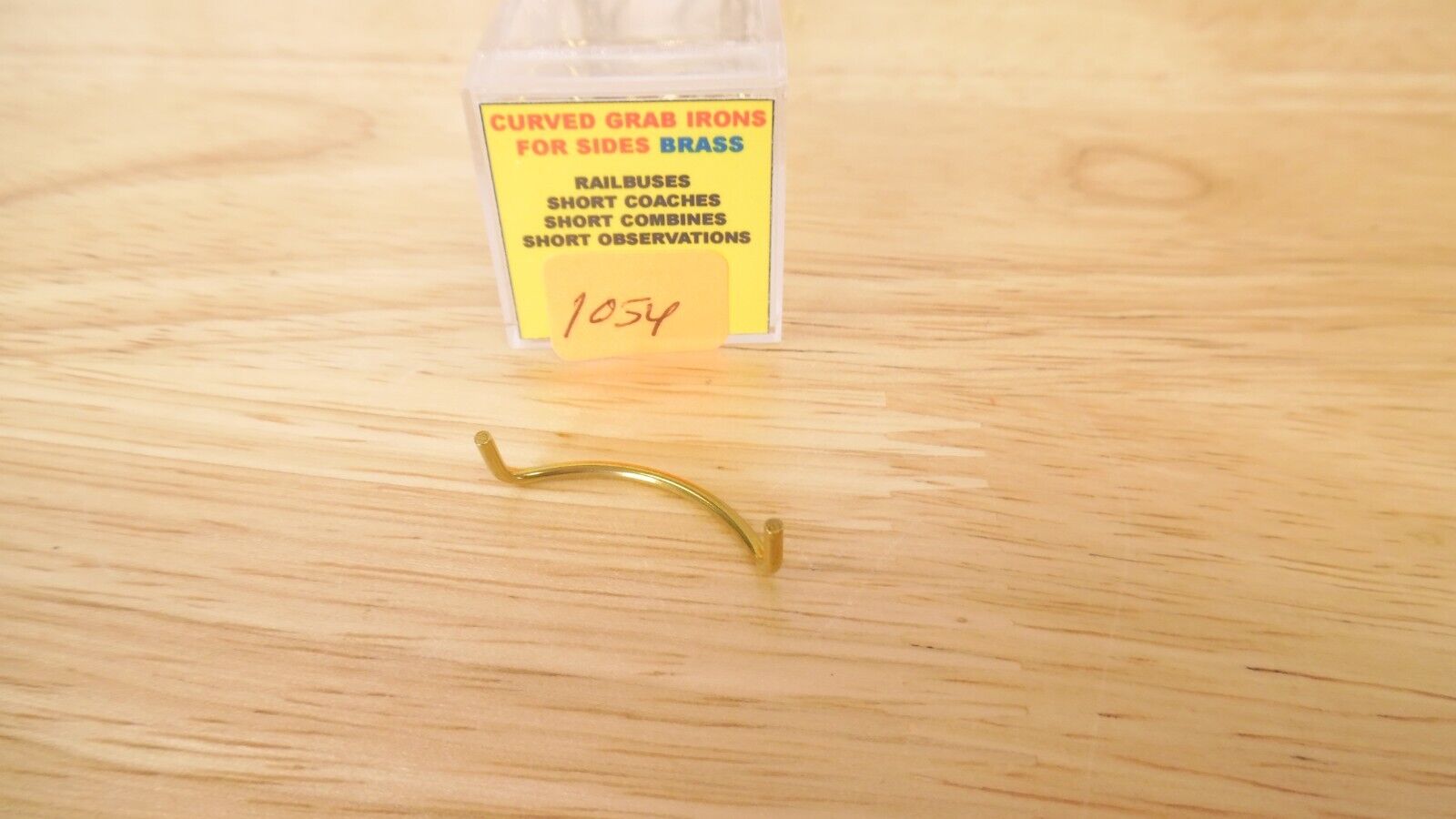 Delton Curved Brass Grab Iron For Sides Of Engine -1054