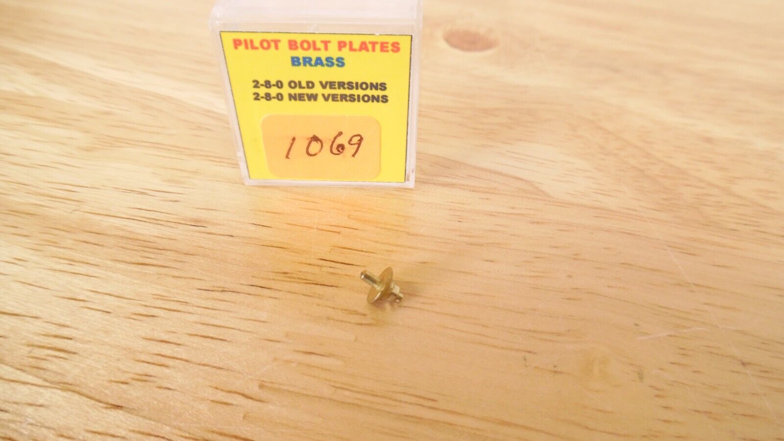 Delton Brass Pilot Bolt Plate -1069